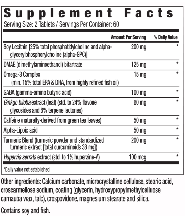 Focus Formula – Supports Brain Health
